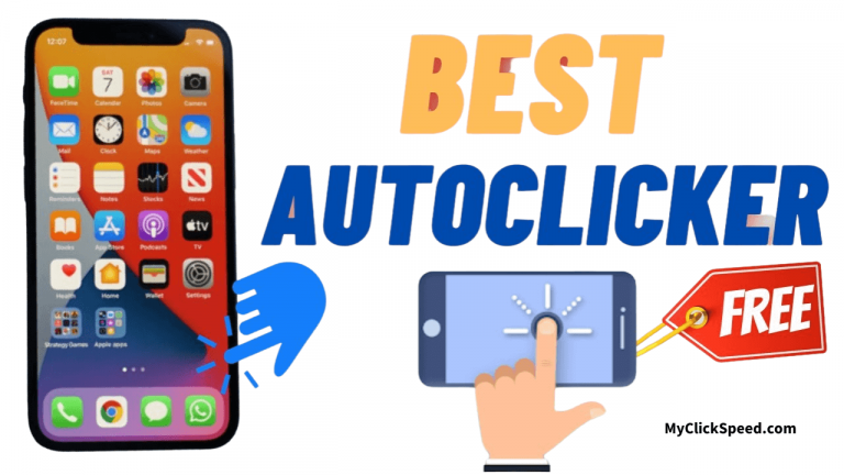 Auto Clickers For iPhone | iOS Auto Clickers | My Click Speed