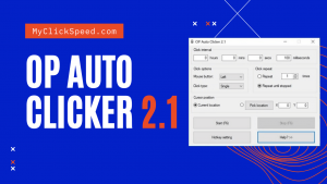 OP Auto Clicker 2.1 | My Click Speed