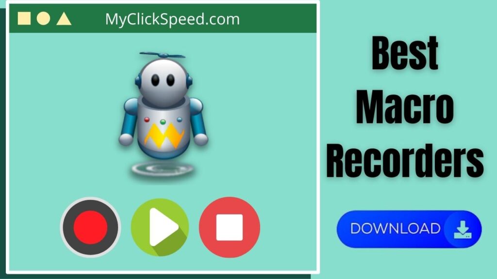 Best Macro Recorder - Download For Win & Mac | My Click Speed